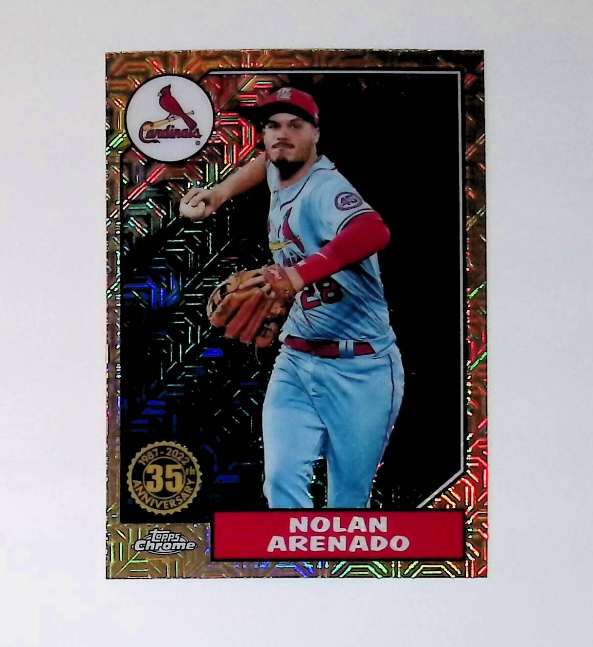 2022 Topps 1987 Topps Silver Pack Chrome #T87C-75 Nolan Arenado | LoCo ...